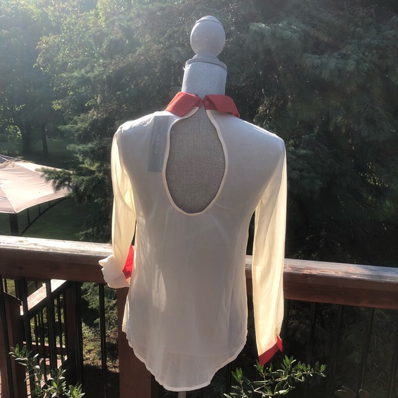 Tops | Nwt Sequined And Beaded Collared Shirt | Poshmark